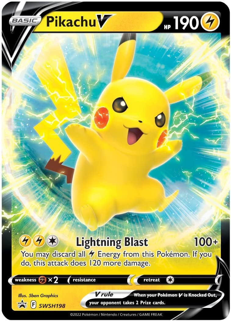 קלפי פוקימון מארז פיקאצו וי Pokémon TCG: Pikachu V Showcase Box