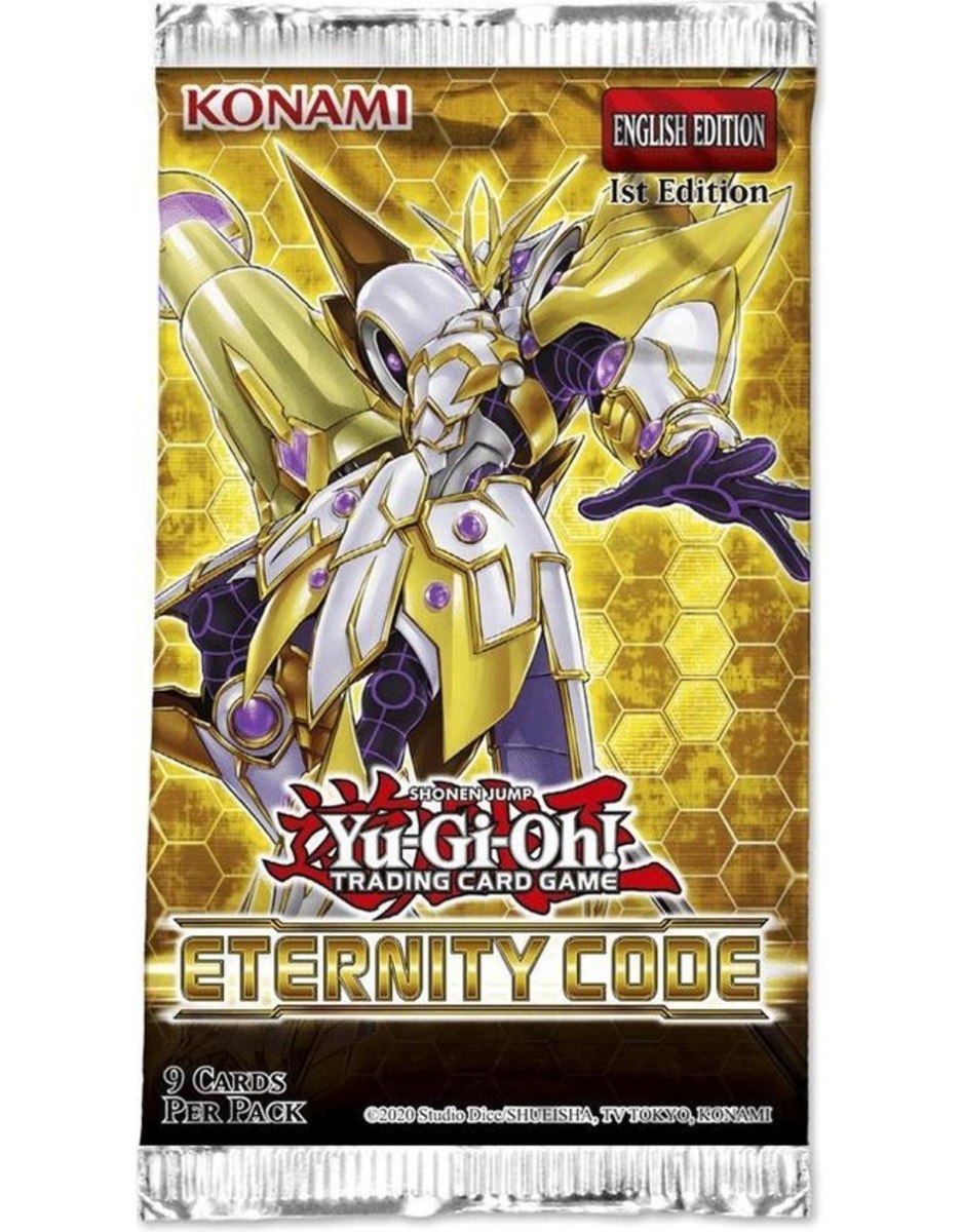 קלפי יו-גי-הו בוסטר Yu-Gi-Oh! Eternity Code Booster Pack