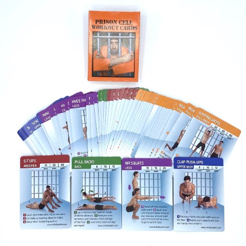 Prison Cell Workout Cards - קלפי התעמלות